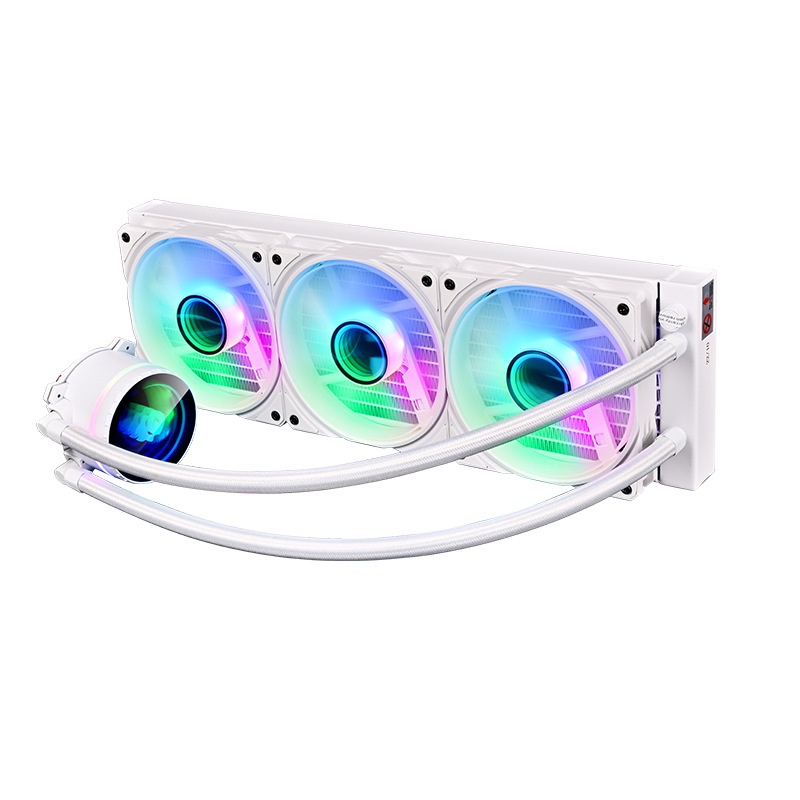 Play Jia RGB Water-Cooled CPU Radiator Fan Desktop Computer Host 12th ...