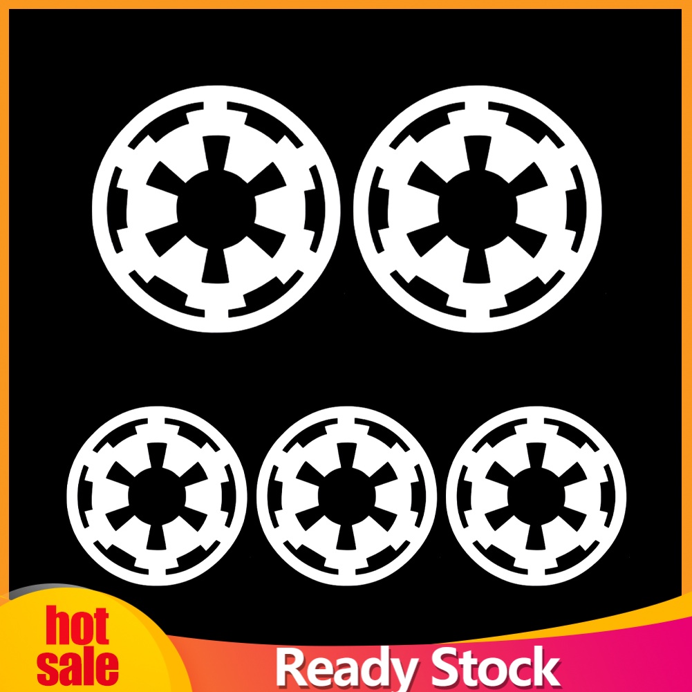 SPM 5Pcs De STAR WARS GALACTIC EMPIRE Car Body Bumper Window Decor ...