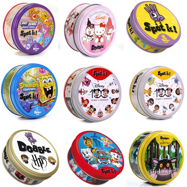 Dobble Holodays Card Game Spot The Single Matching Magical Image ...