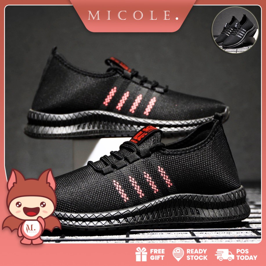 Ready Stock MICOLE S032 Sneakers Men's Sport Kasut Lelaki Men Sneaker ...
