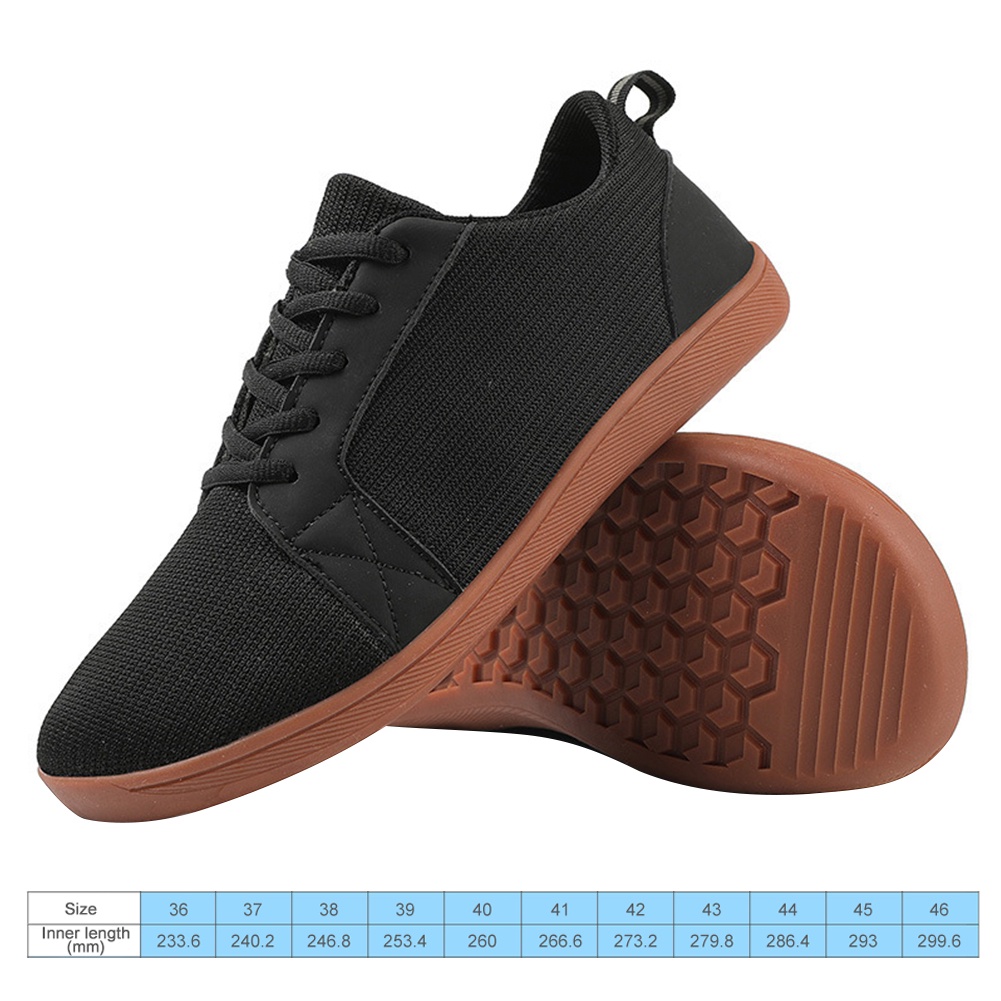 Women Men Trail Running Walking Shoes Cozy Wide Barefoot Shoes ...