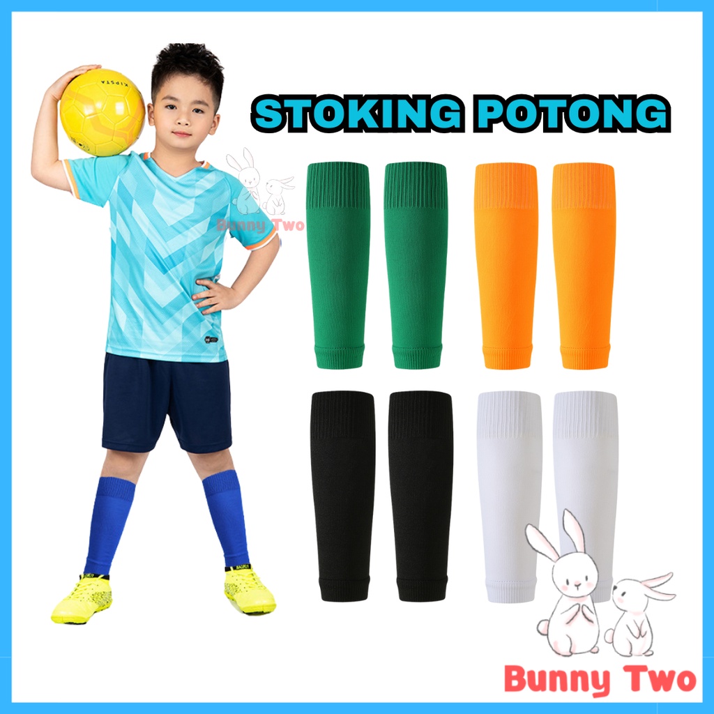 kids football socks calf socks stoking potong bola sepak budak sarung ...
