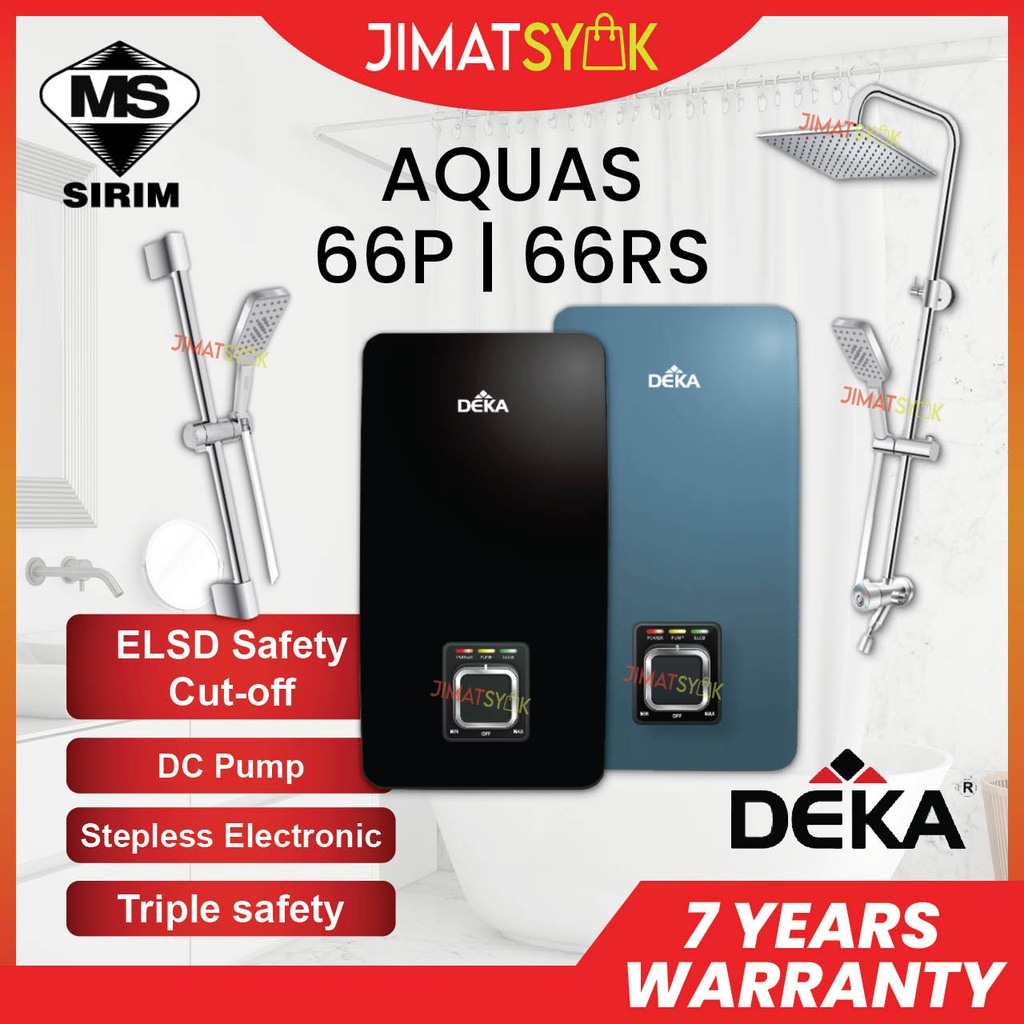 DEKA AQUAS 66P l DEKA AQUAS 66RS DEKA Aquas Series Water Heater With ...