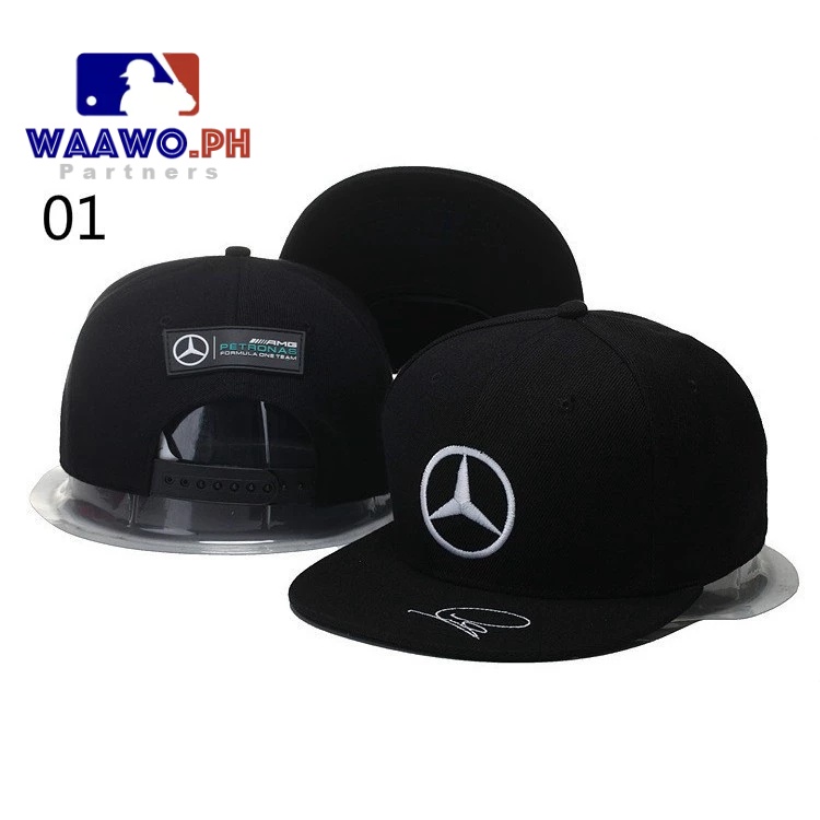 New F1 Mercedes Benz Lewis Hamilton baseball cap with adjustable buckle ...