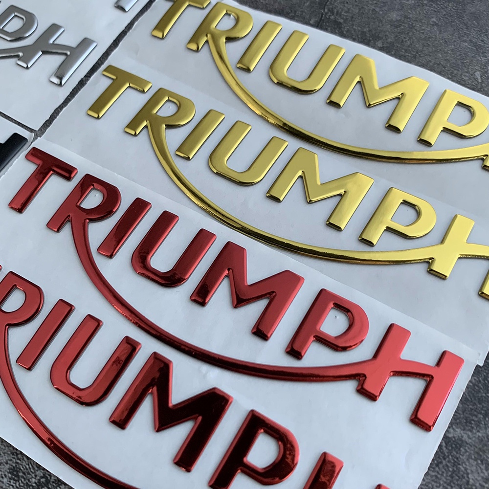Triumph Logo Motorcycles Sticker Reflective Flag Polyester Printed ...
