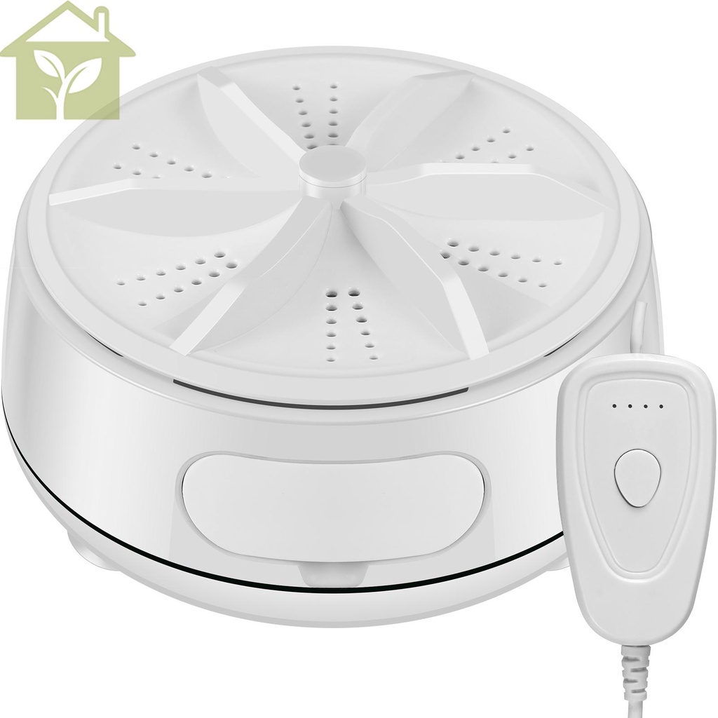 Mini Washing Machine 4 Mode Ultrasonic Turbine Washer Small Ultrasonic ...