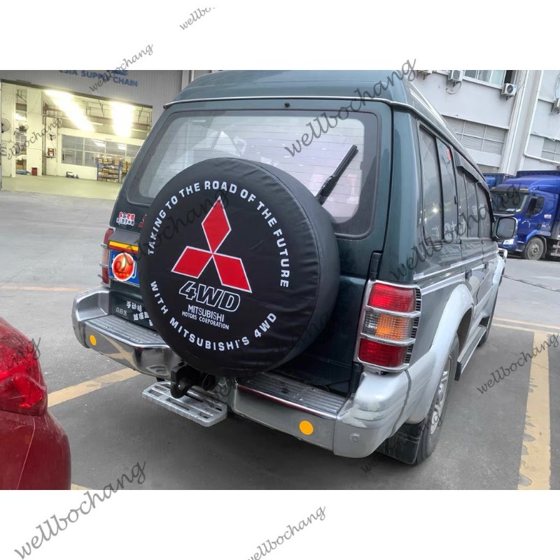 15-17 Inch PVC Leather Spare Tire Cover Spare Tyre Cover Case Rear ...