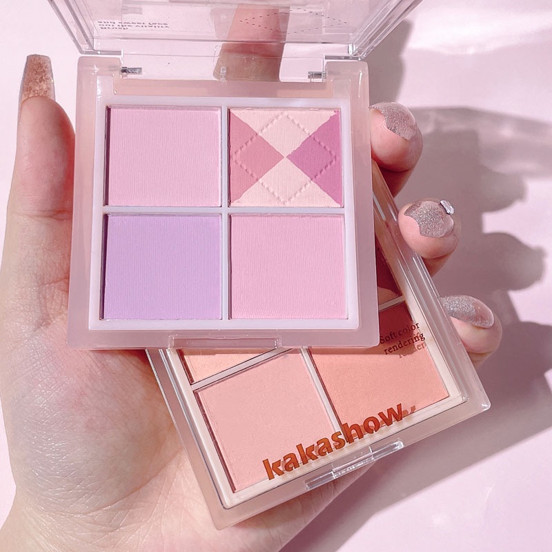 Kakashow Knitted Texture Series Blush Delicate Powder Easy to Get ...