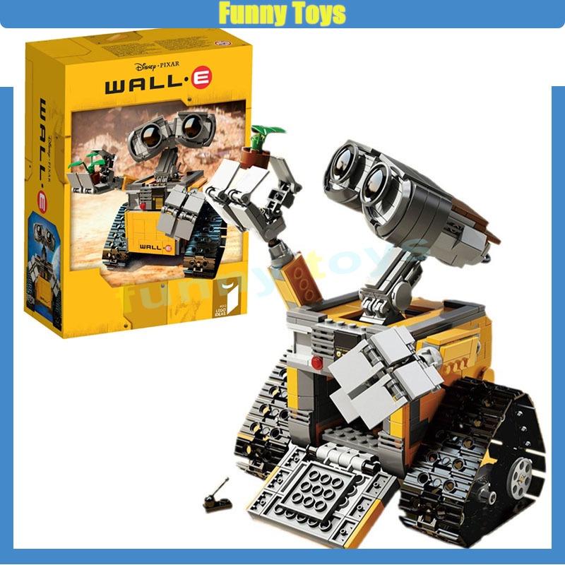 Wall-E series 21303 Wall-E building block assembly ornaments children's ...