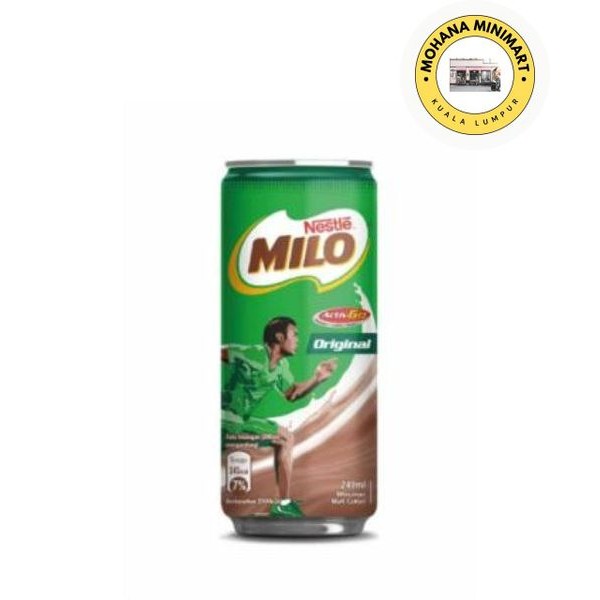 Milo Original CAN 240ml | Shopee Malaysia