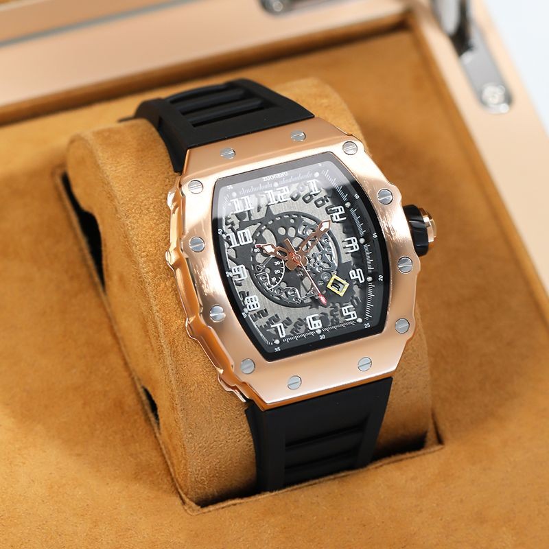 [Original Version] Richard Men's Mechanical Watch Men's Barrel Type ...