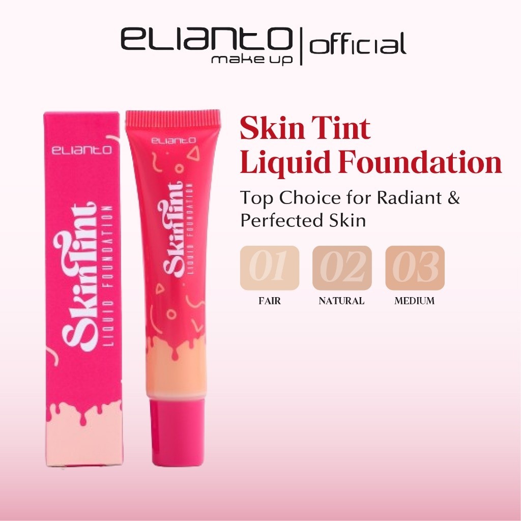 Elianto Skin Tint Liquid Foundation Lightweight Foundation Face ...