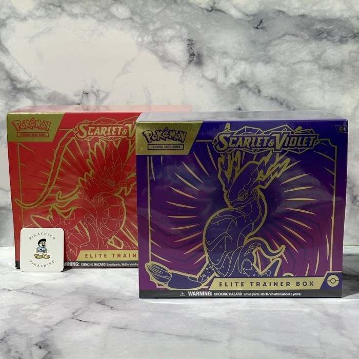 Pokemon TCG English Scarlet & Violet SV Elite Trainer Box ETB Card ...