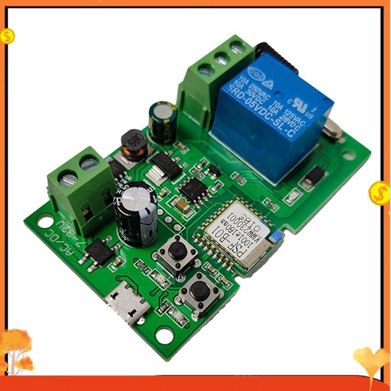 Smart Wireless Relay Module RF Remote Voice Control Single-Channel ...
