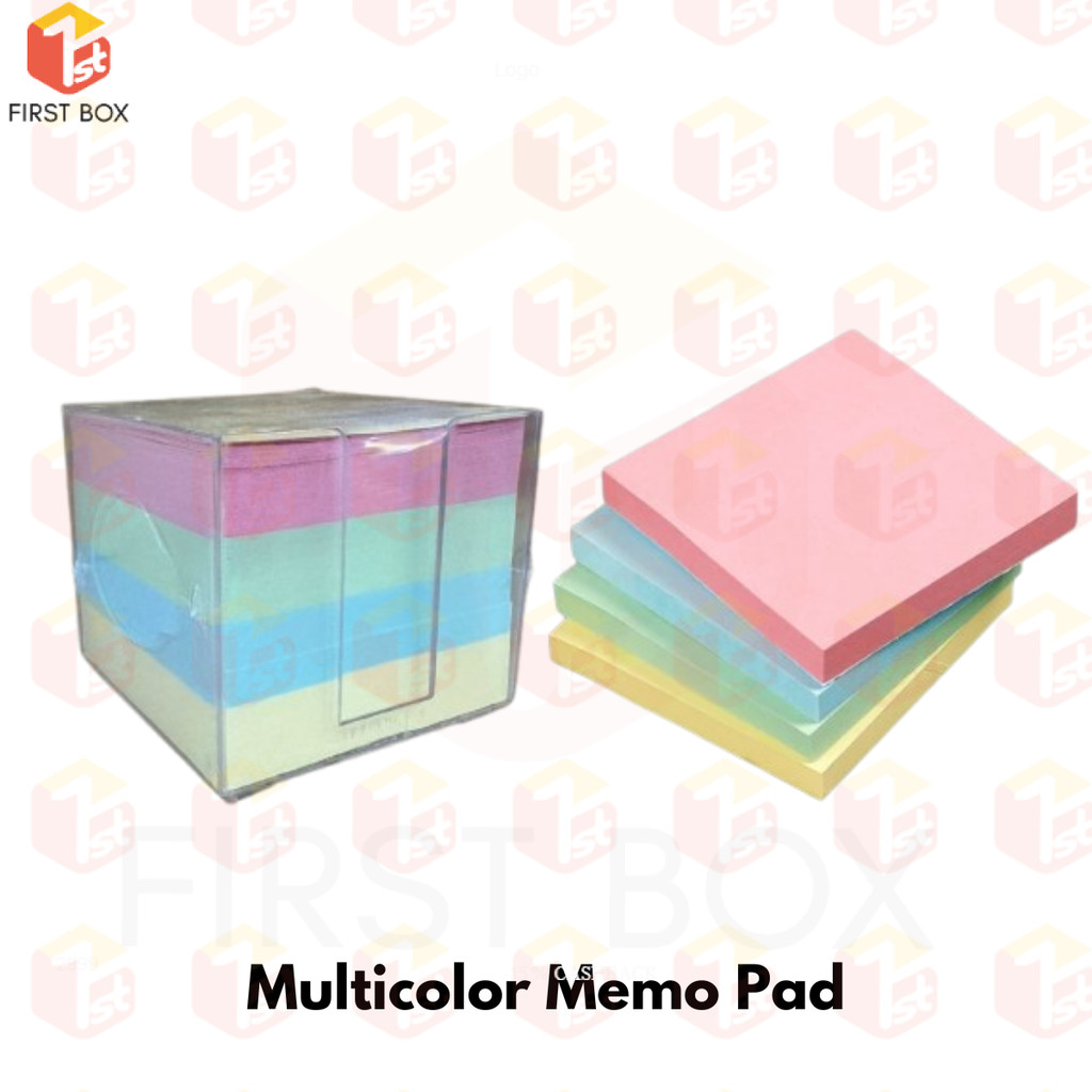 8CM x 8CM Memo Cube/Memo Pad with Acrylic Box | Shopee Malaysia