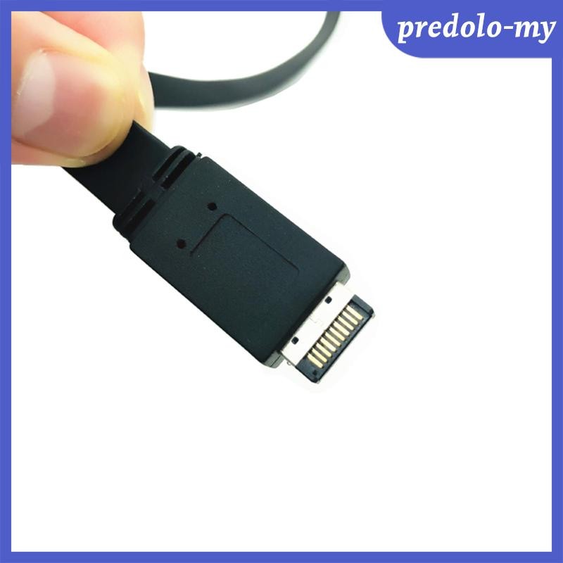 [PredoloMY] USB 3.1 Front Panel Header Type E to USB C Type C Female ...