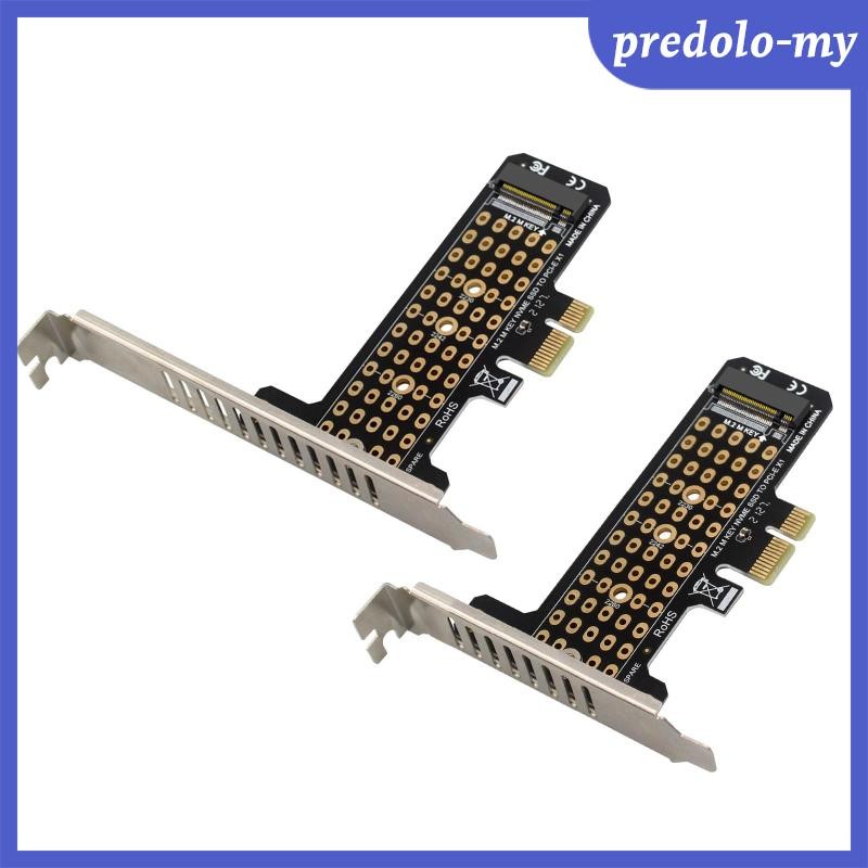 [PredoloMY] M.2 SSD to PCIe x1 Adapter LED Indicator High Speed PCIe4.0 ...