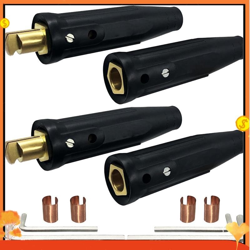 2 Pack LC-40 Welding Leads Quick Connector, Male & Female Welding ...