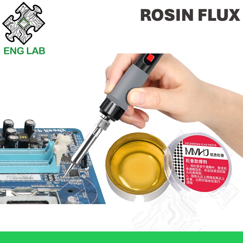 ENGLAB★Rosin Soldering Flux, Lead-Free Solder Paste Flux, Solder Tips ...