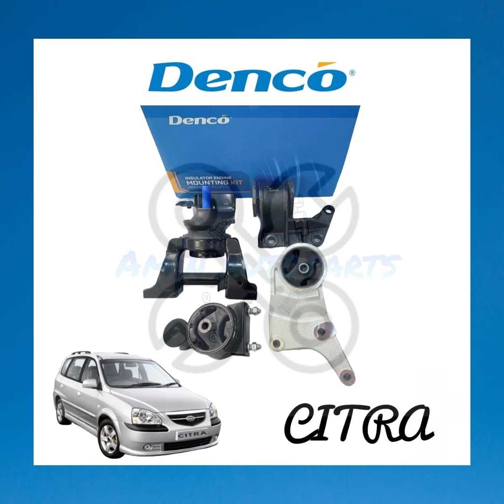 Denco Naza Citra 2.0 (2005-2012) [Auto / Manual] Engine Mounting Kit ...