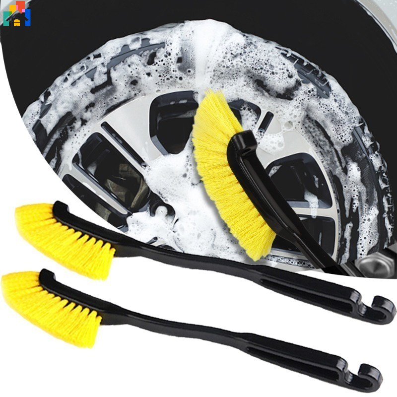 Car Wheel Tire Rim Gap Detailing Brush Truck SUV Wheel Cleaning Detail ...