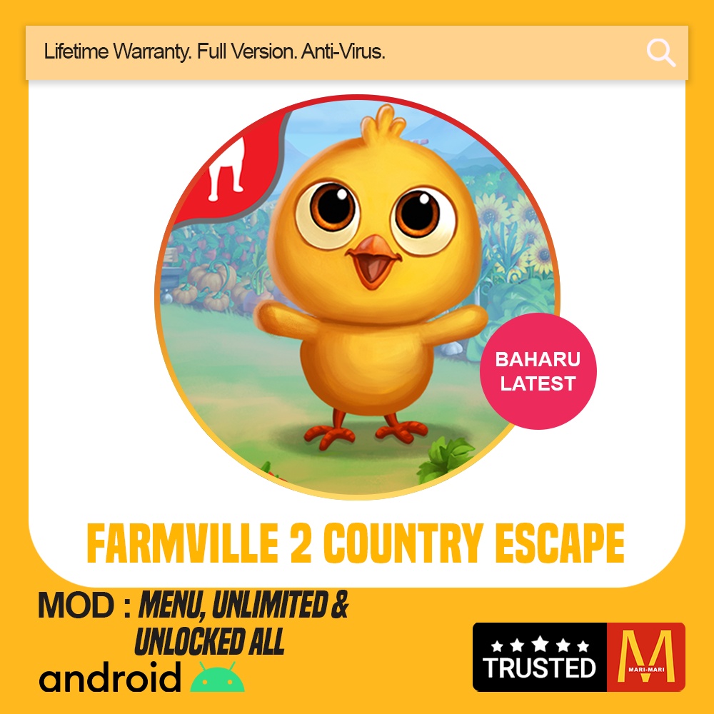 [ANDROID GAME] FarmVille 2: Country Escape 💥 MOD APK - LIFETIME WARRANTY | Shopee Malaysia
