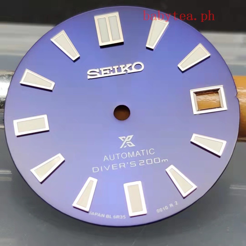 New Style NH35A Mechanical Movement Luminous Dial Abalone Limited ...