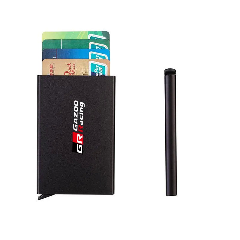 Automatic Metal Anti-theft Smart Wallet ID Card Credit Card Holder for ...