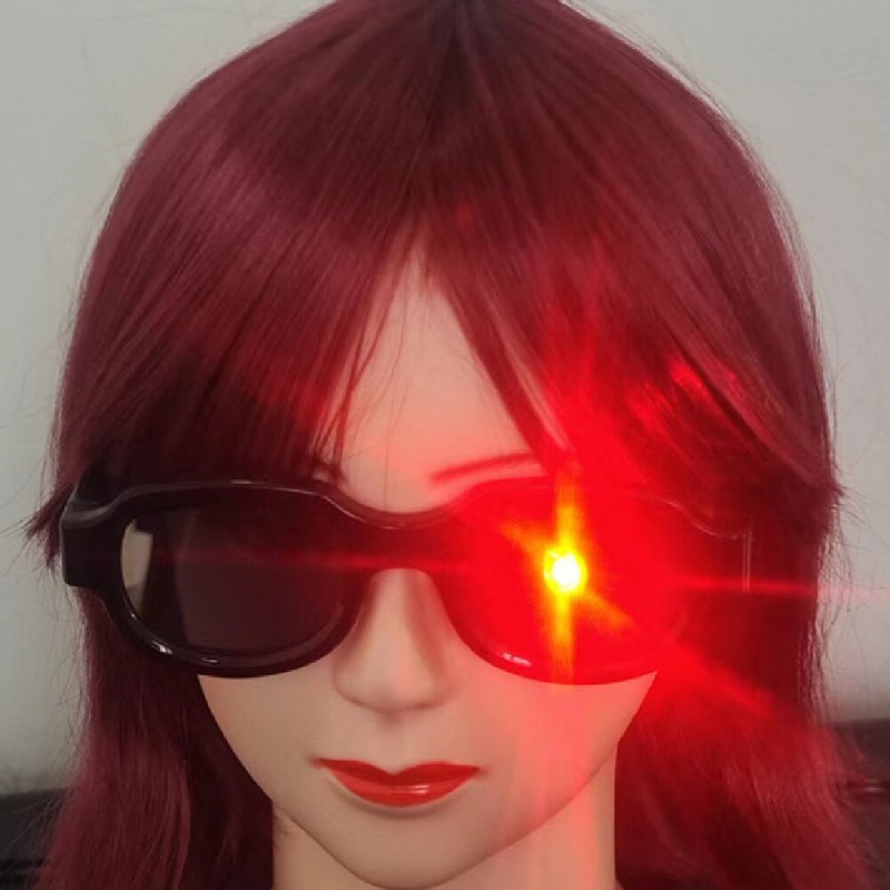 Japanese anime Conan same LED luminous USB charging cosplay glasses ...
