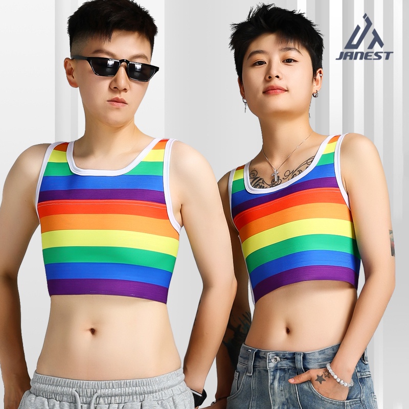 Full Bandage Chest Binder Baju Melayu Budak 3 Row Buckle Breast Binder