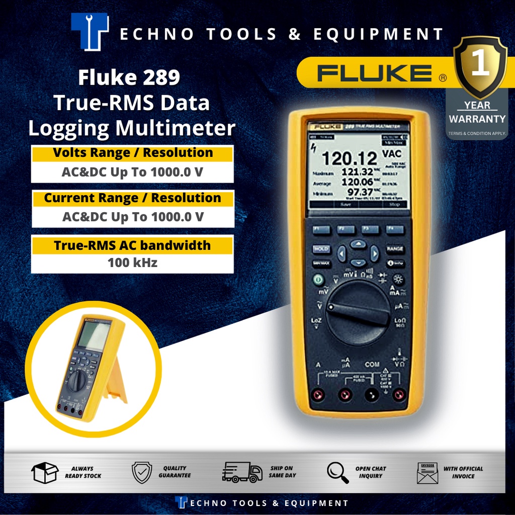 FLUKE 289 Digital Multimeter - 100% Brand New & Original | Shopee Malaysia