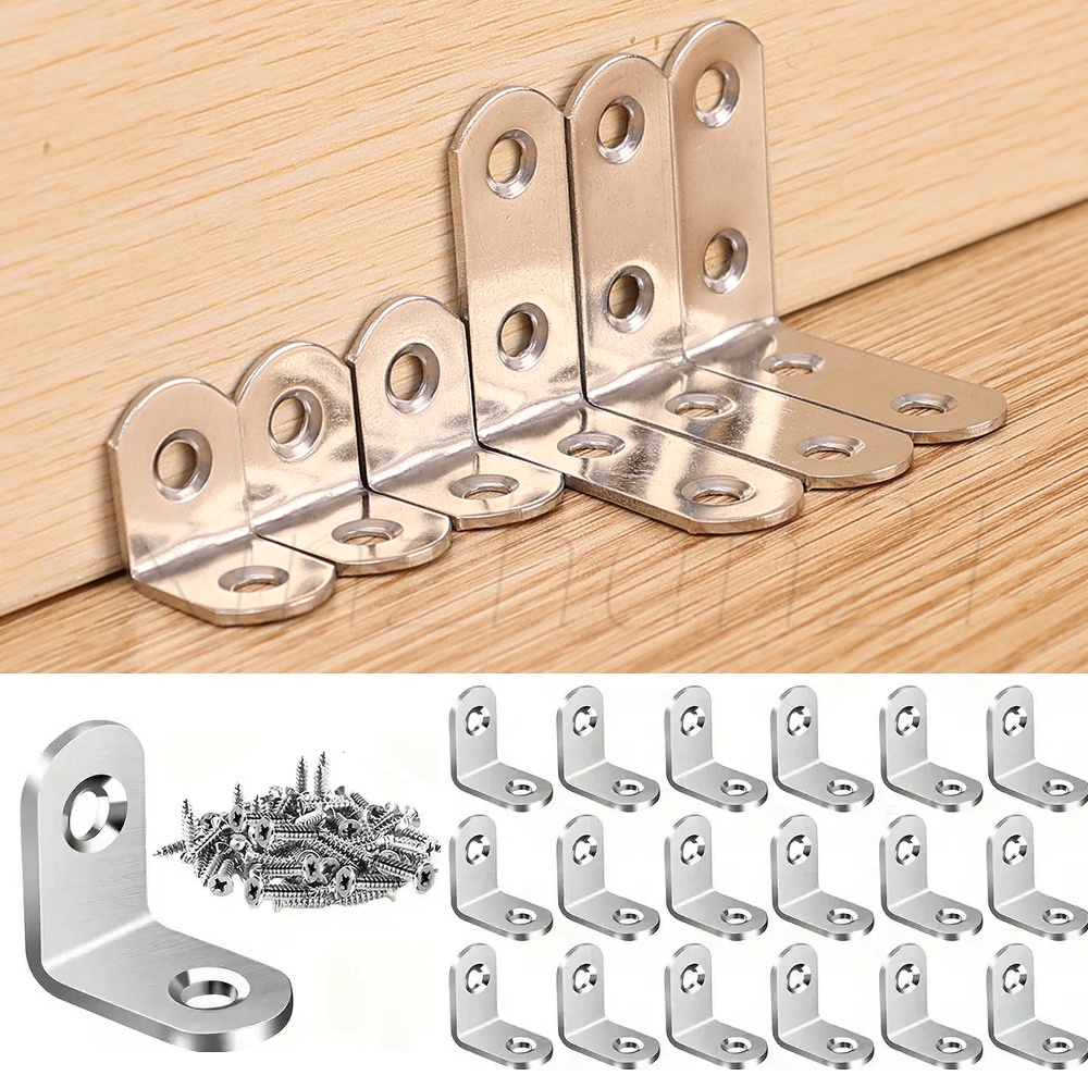 Right Angle Partition Bracket / Fastener with Screws for Furniture ...