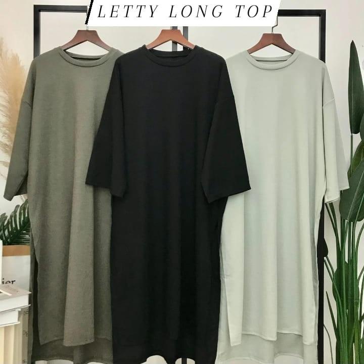 LETTY LONG TOP ( READY STOCK ) | Shopee Malaysia