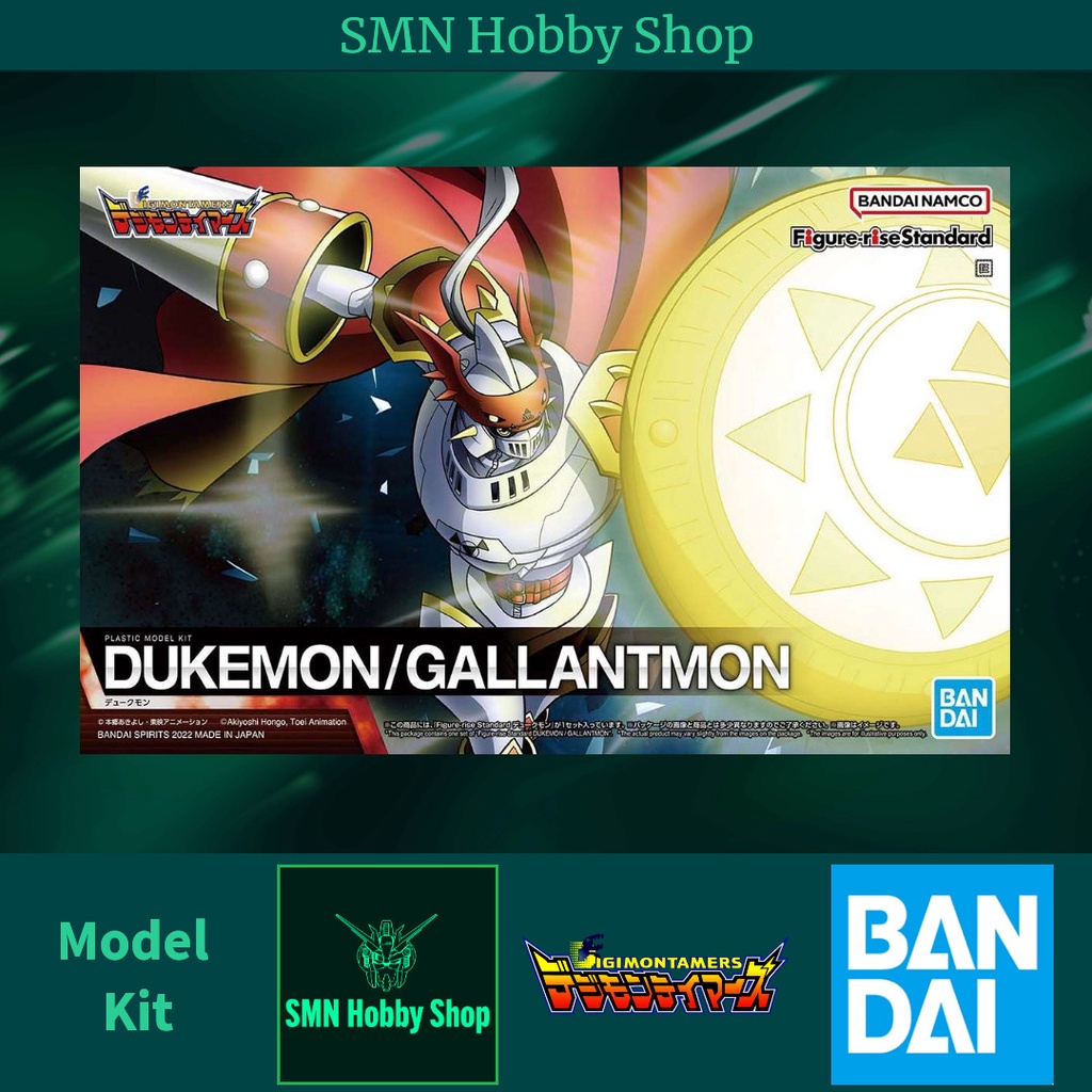 FRS Figure-Rise Standard Dukemon/Gallantmon Toys Plastic Model Kit [Digimon] (Bandai) | Shopee ...