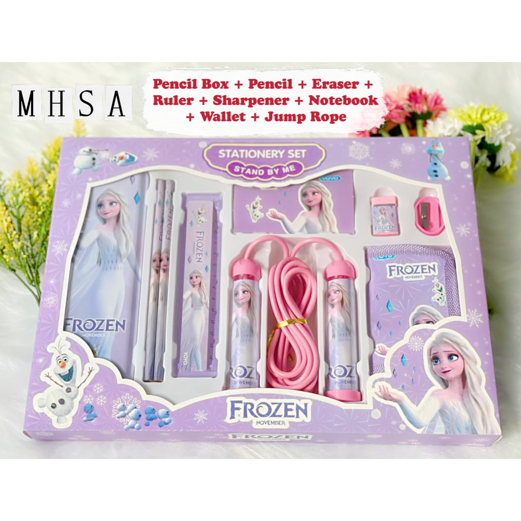 Kids Jump Rope, Kids Wallet + Kids Stationery Gift Set Spiderman Cars ...