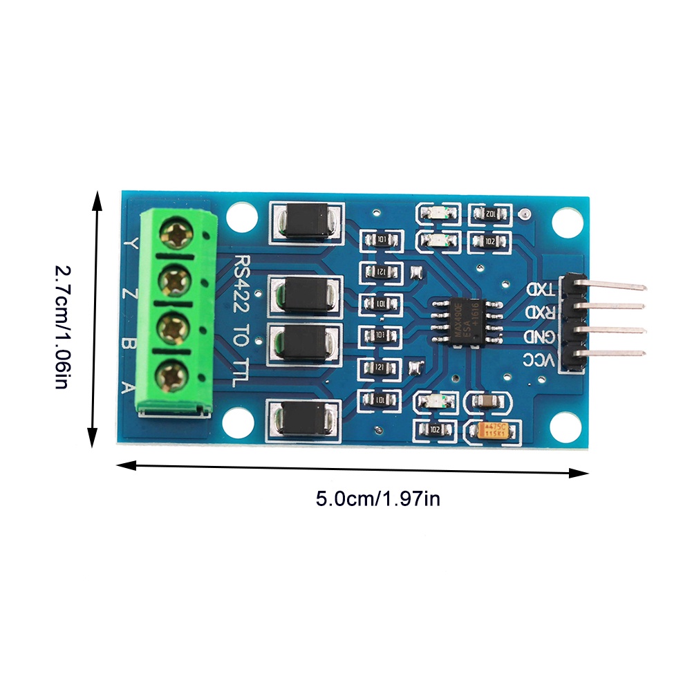 RS422 Mutual Conversion TTL Two-way Signal Module MAX490 to TTL Module ...