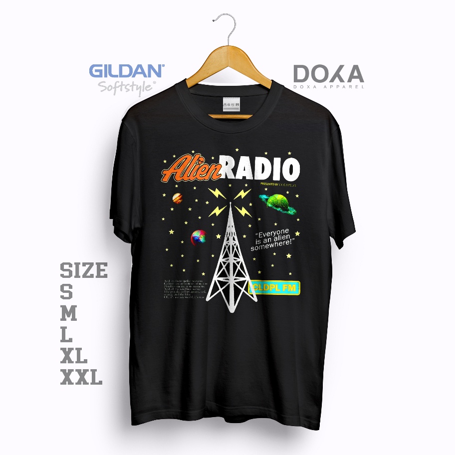 Coldplay Alien Radio Music Of The Spheres Band T-ShirtS-5XL | Shopee ...