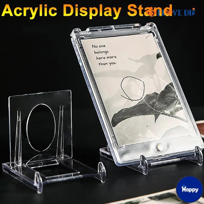 HS 1 Pc Simple Transparent Removable Acrylic Display Bracket/ Desktop ...