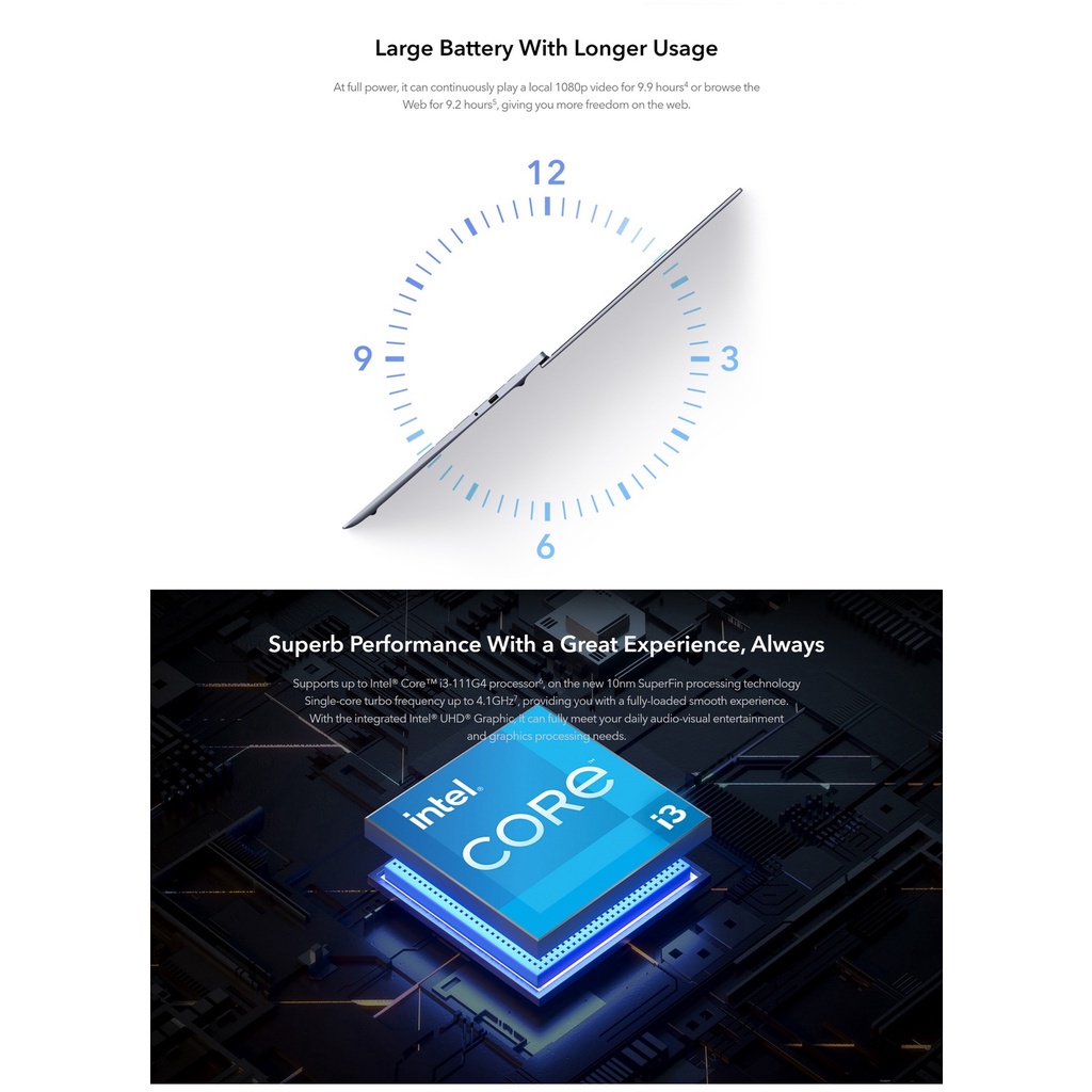 HONOR Magicbook X14 Laptop i3-1115G4 2022 [8GB RAM+512GB] I Original ...