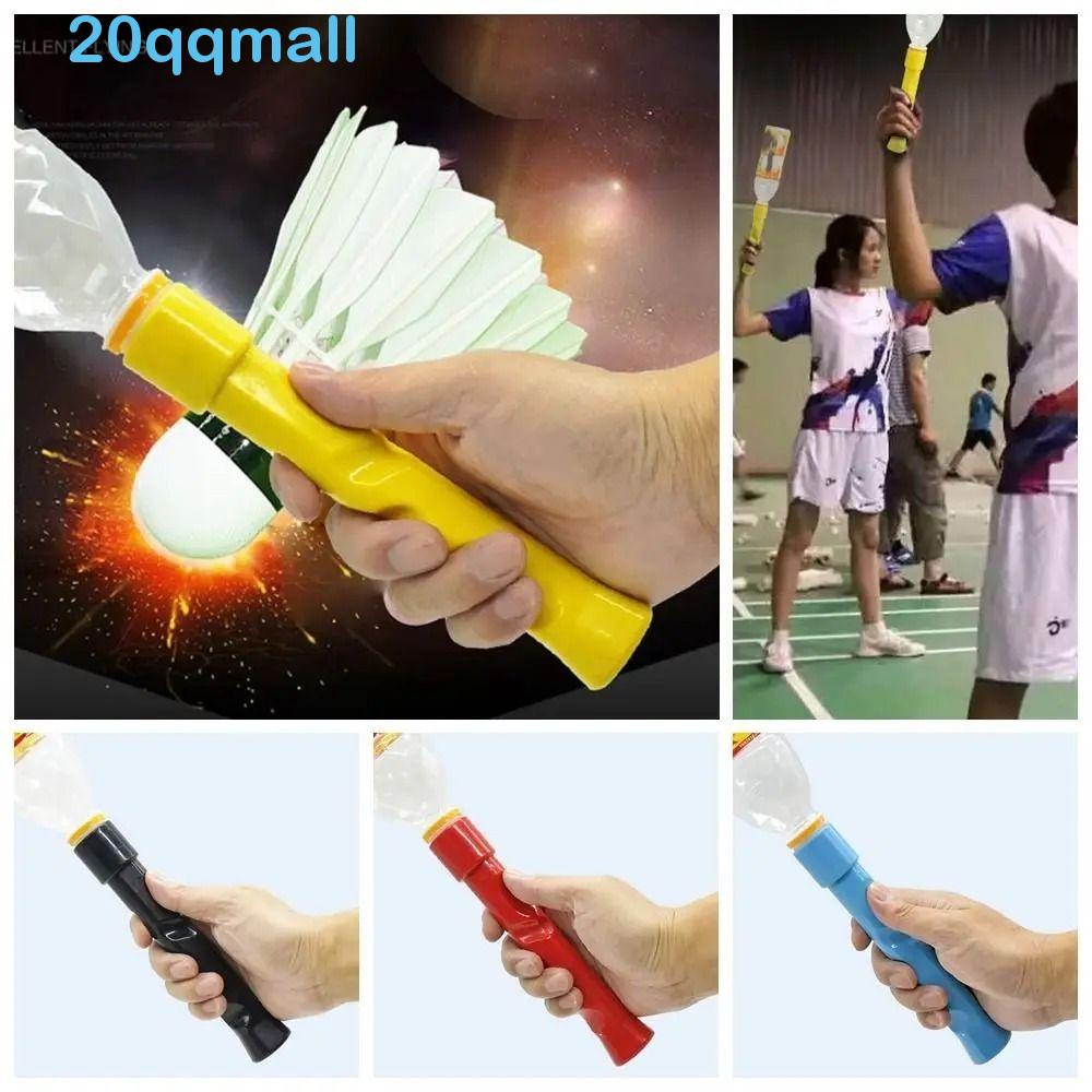 QQMALL Portable Badminton Racket Training, Clever Power Grip Correction ...