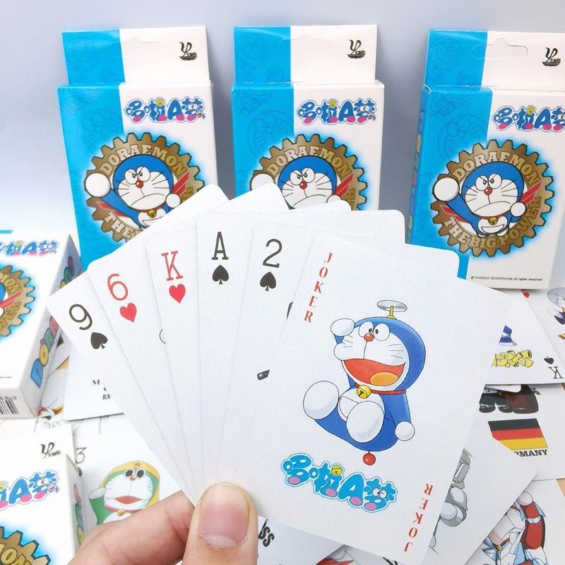 Doraemon Poker card Set card gifts COS accessories Party Game Cards ...