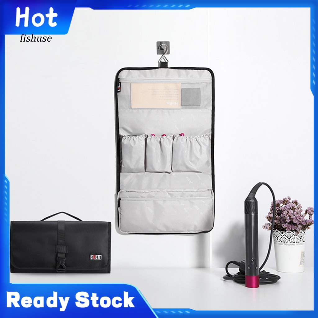 KDFH- BUBM Foldable Large Capacity Hair Curler Storage Pouch Nylon ...