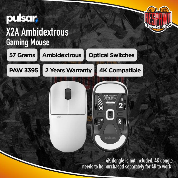 Pulsar X2A Ambidextrous Wireless Gaming Mouse | Shopee Malaysia