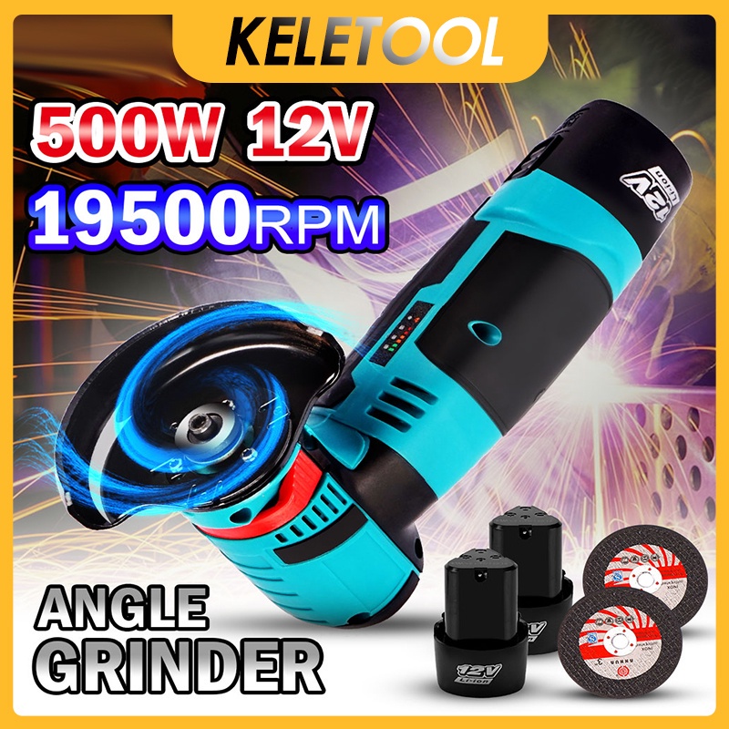700W Mini Cordless Electric Grinder Power Tools Cordless Angle Grinder ...