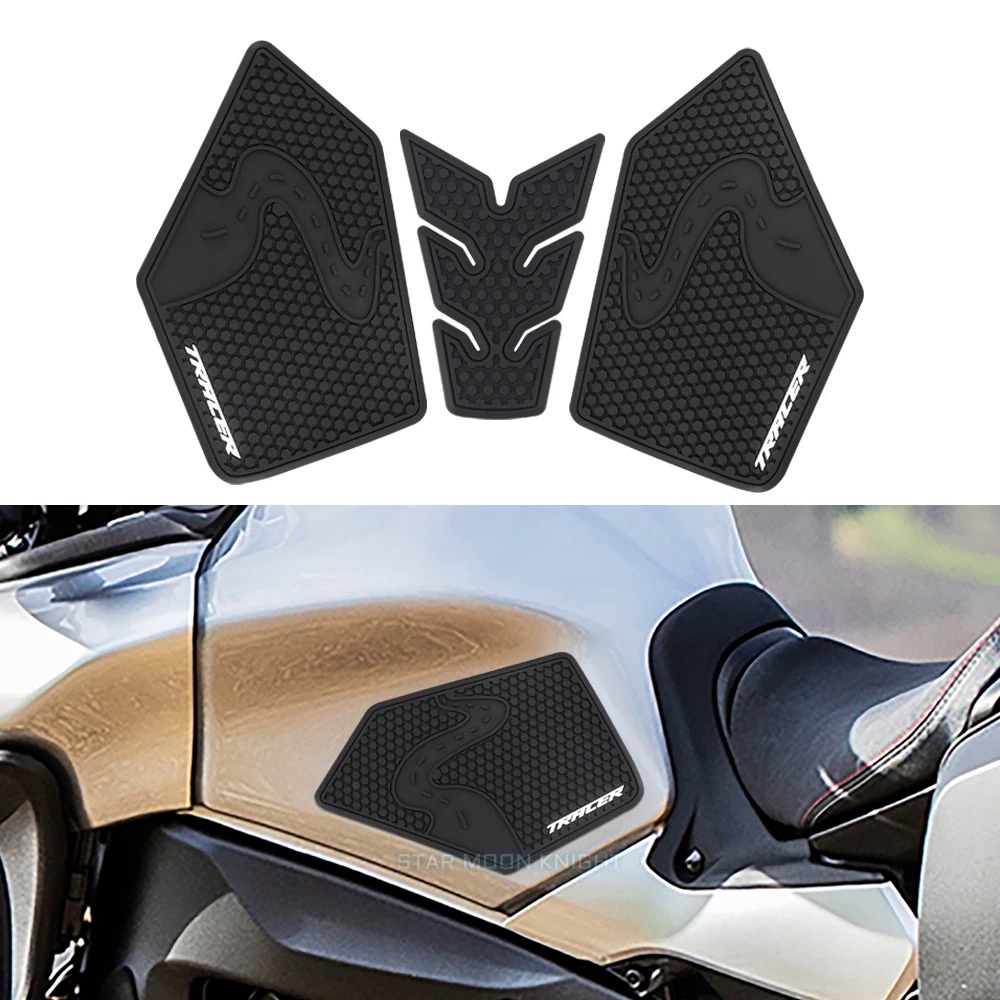 Motorcycle TANK PADS Non-slip Side Fuel Tank Stickers Waterproof Pad ...