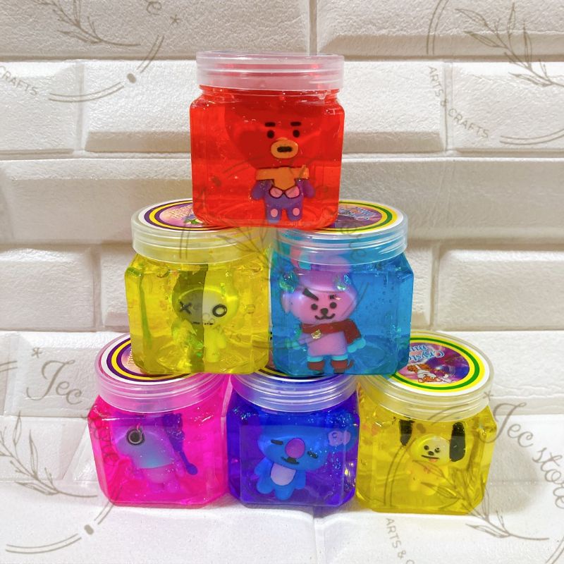 BTS/BT21 Doll Slime (each) | Shopee Malaysia