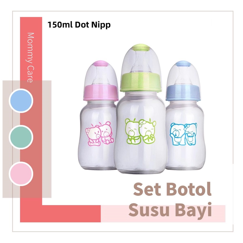 PPSU Milk Bottle Standard Neck Botol Susu Teat Nipple Puting Susu Puting150ml AB-16 | Shopee ...
