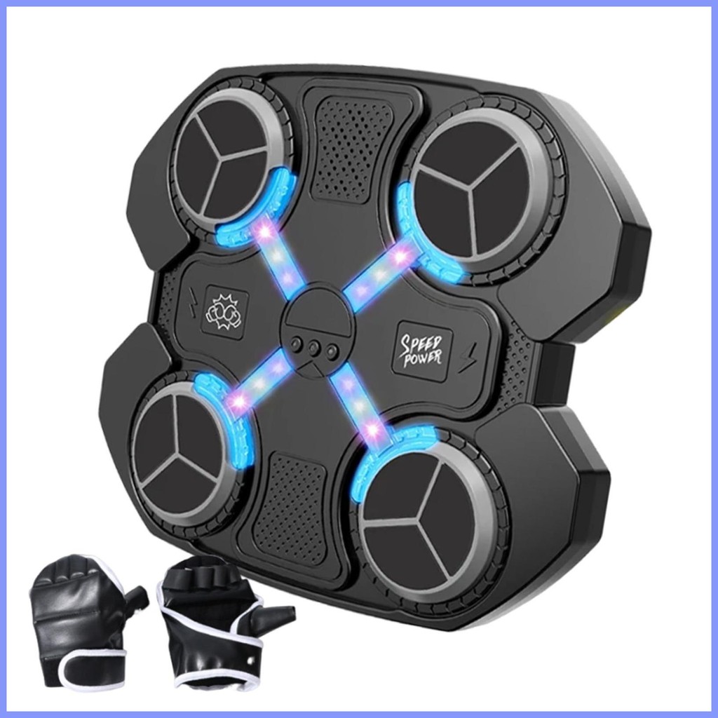 Music Punching Machine Smart Musical Punching Wall Boxing LED Lights ...