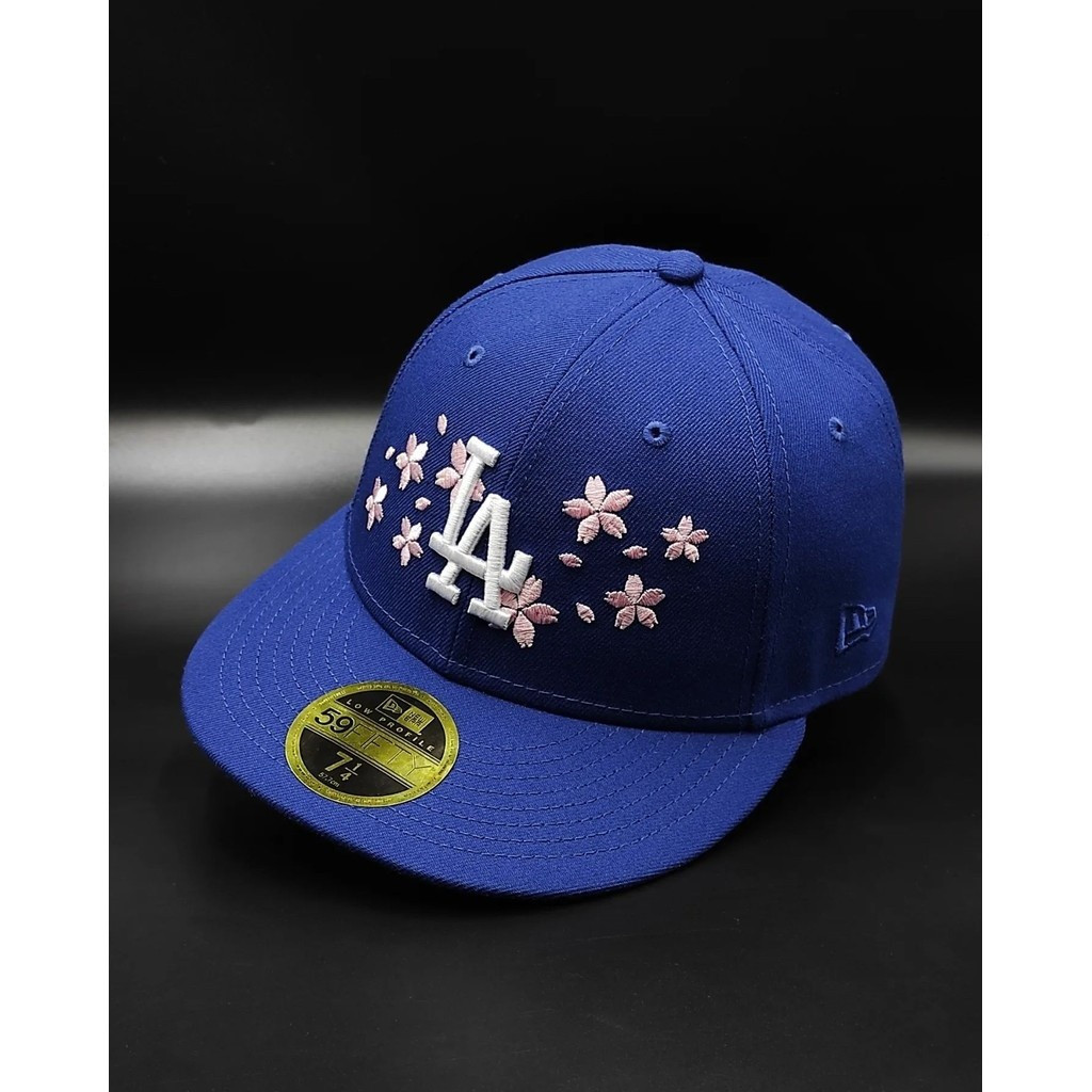 MLB Los Angeles Dodgers Cherry Blossom Fitted Cap Non-Adjustable Hat LA ...