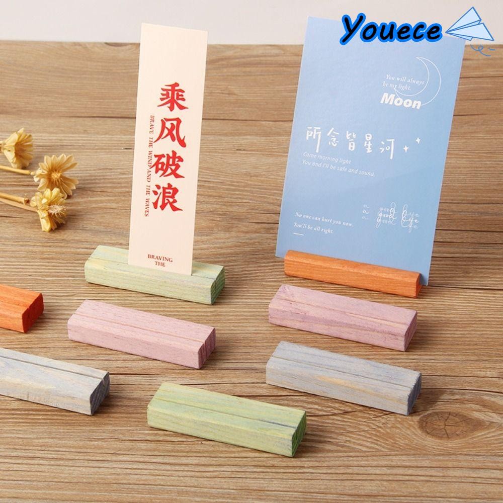 YOUECE Place Card Paper Clamp Wedding Supplies Picture Cards Display ...